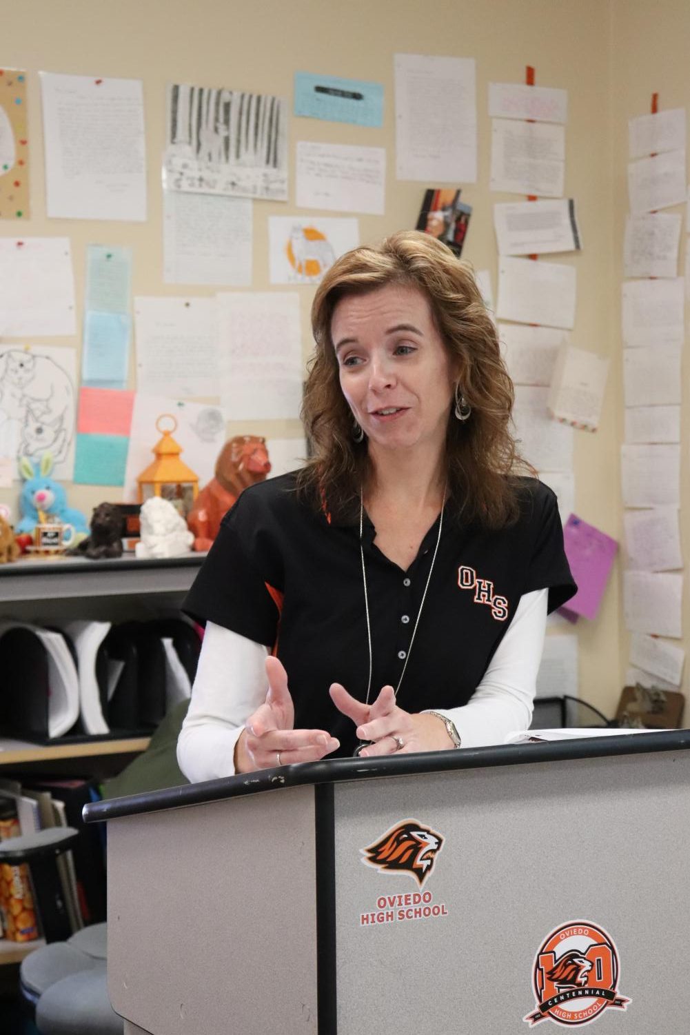 Kristin Storie recounts her story of becoming a teacher – Oviedo Journalism